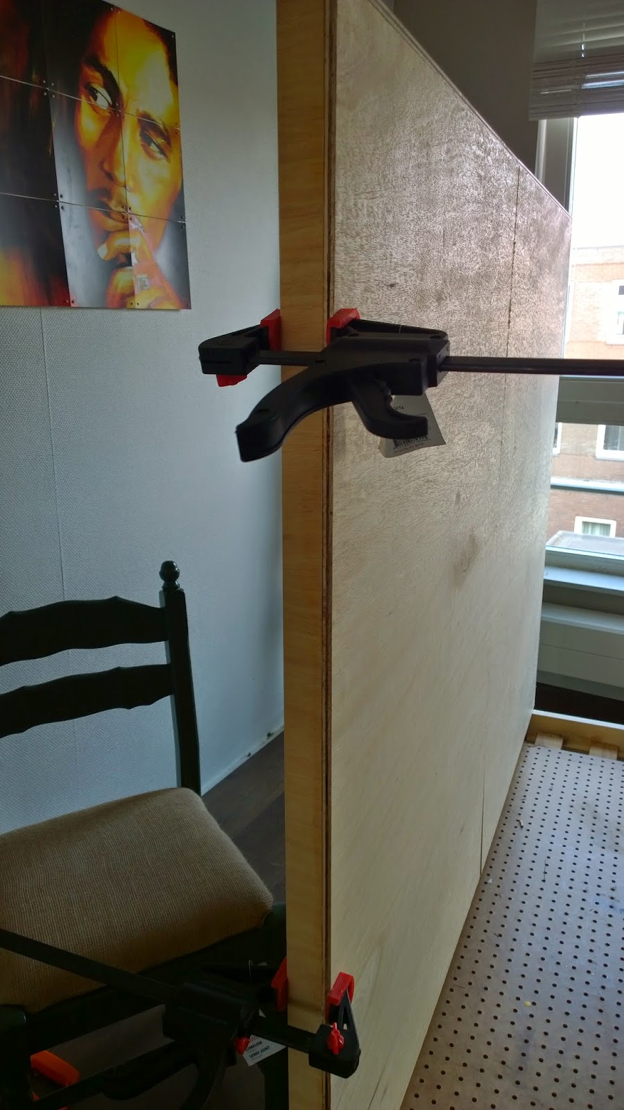 Pimpish: D.I.Y. Ikea Hack: bed met hoofbord